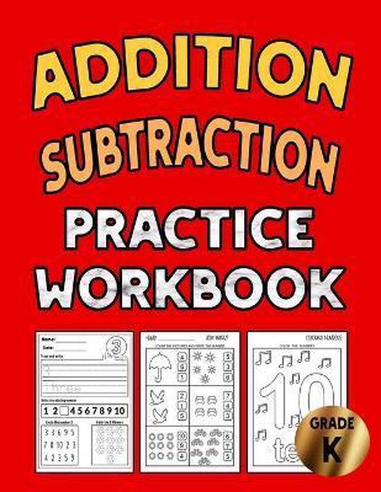 Addition Subtraction Practice Workbook | 9798646452178 | Sfaxino Books ...