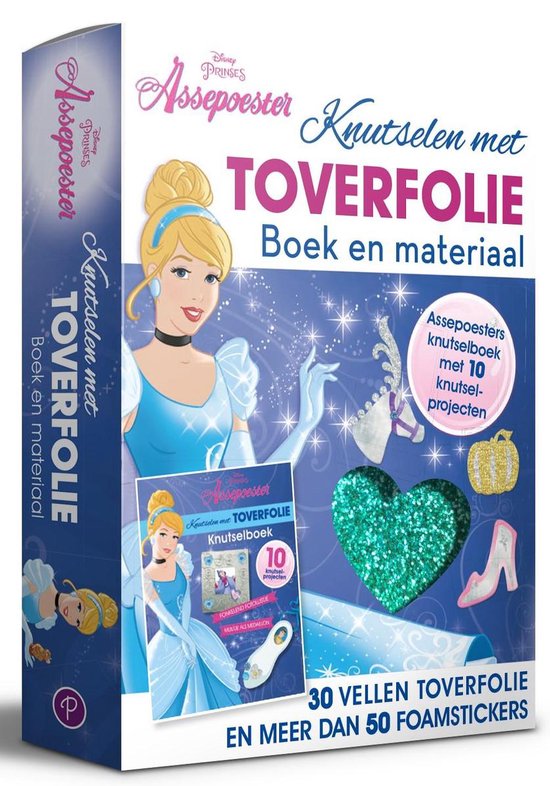 Rebo Productions Disney Assepoester Knutselboek Folie 90-delig | bol