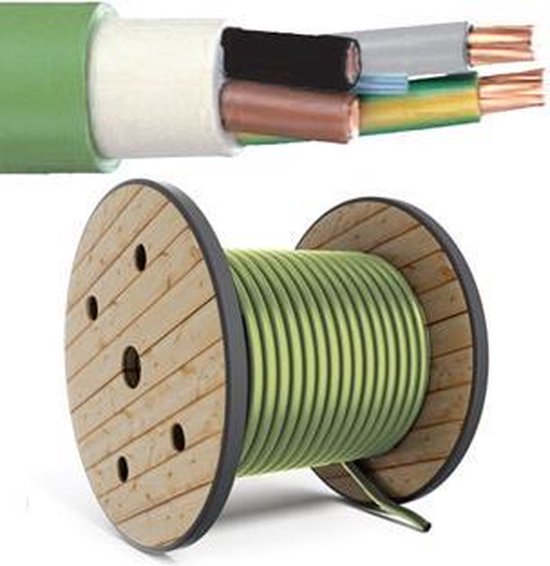 XGB 3G2,5 mm² kabel Cca (LSOH) - per meter of op rol - XGB3G2 | bol