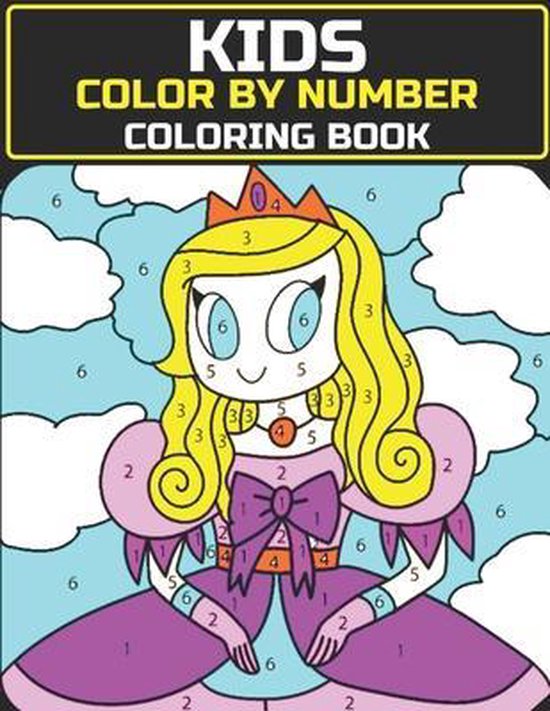 Kids Color By Number Coloring Book, Joanna Paulin | 9798737311117 ...