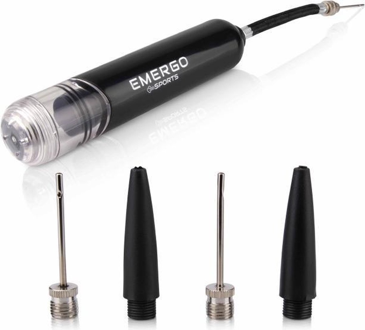 EMERGO Sports Ballenpomp - Multifunctionele Pomp - Voetbalpomp - 2 ...
