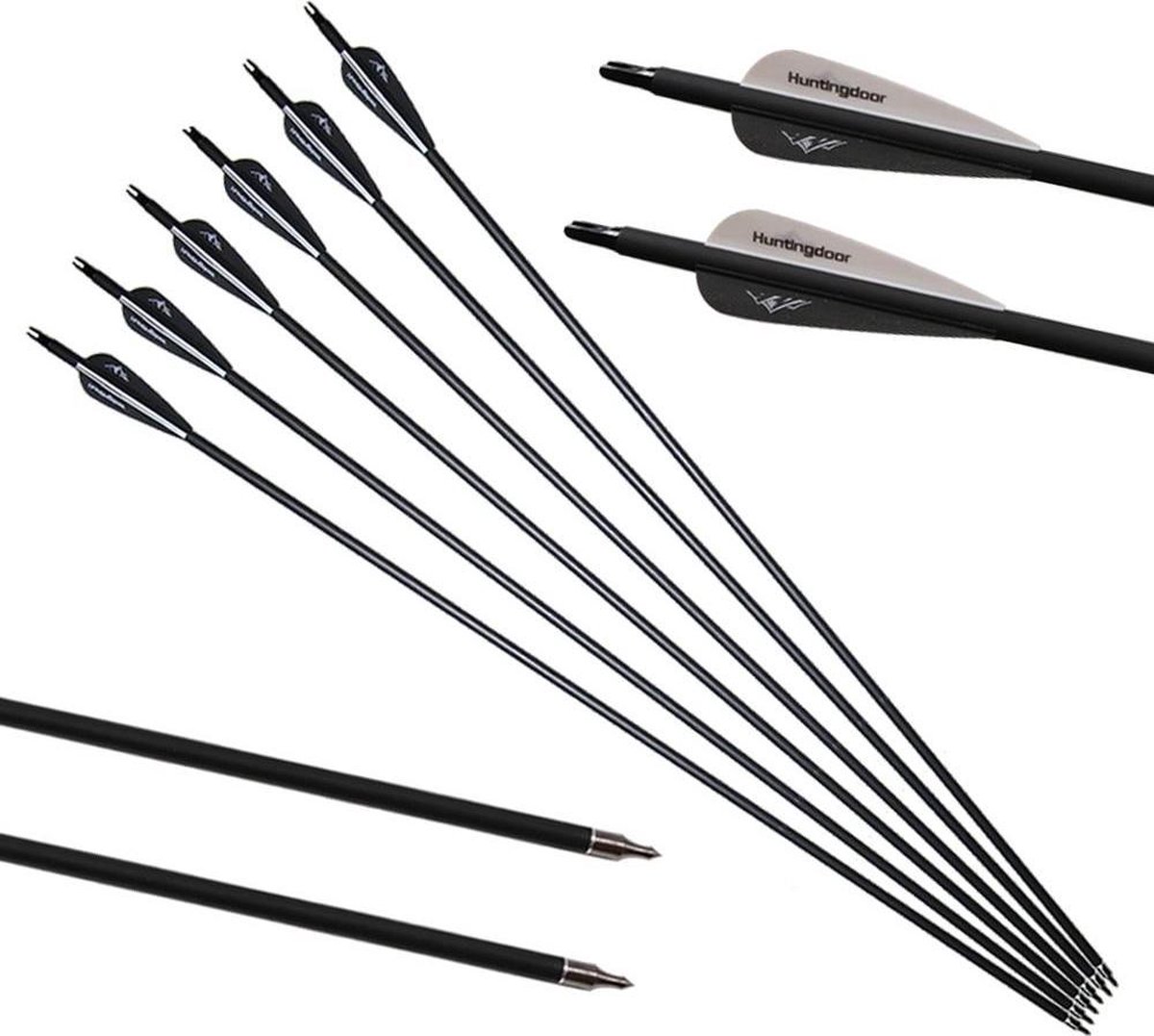 500 gemengde koolstof pijlen boog voor de jacht sport schieten ...