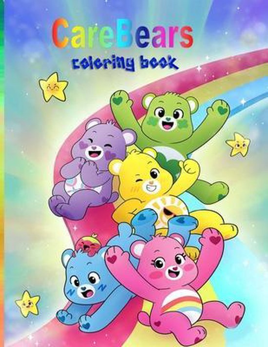 CARE BEARS Coloring Book: Over 30 Pages of High Quality CARE BEARS ...