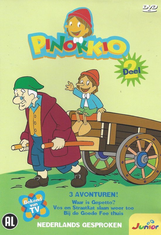 Pinokkio Filmpjes, DVD's, afleveringen en informatie