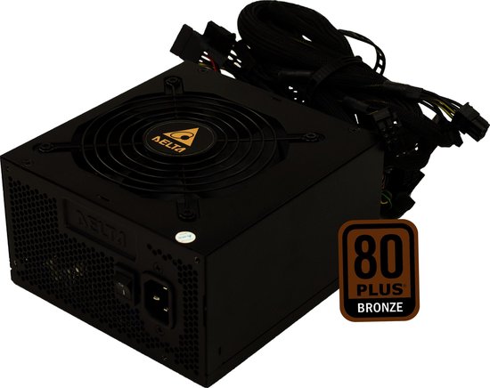 Delta - Interne voeding - PC Voeding - PSU ATX Bronze 550 Watt gaming ...