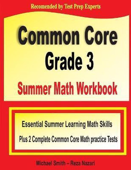 Common Core Grade 3 Summer Math Workbook | 9781646129799 | Michael ...