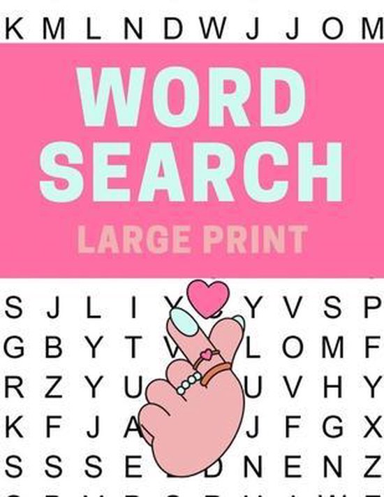Word Search Large Print Large Print Word Search Books For Seniors And Word Search Large Print Large Print Word Search Books For Seniors And