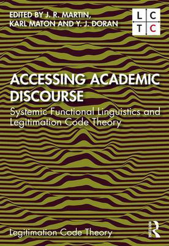 Legitimation Code Theory- Accessing Academic Discourse | 9780367236076 ...