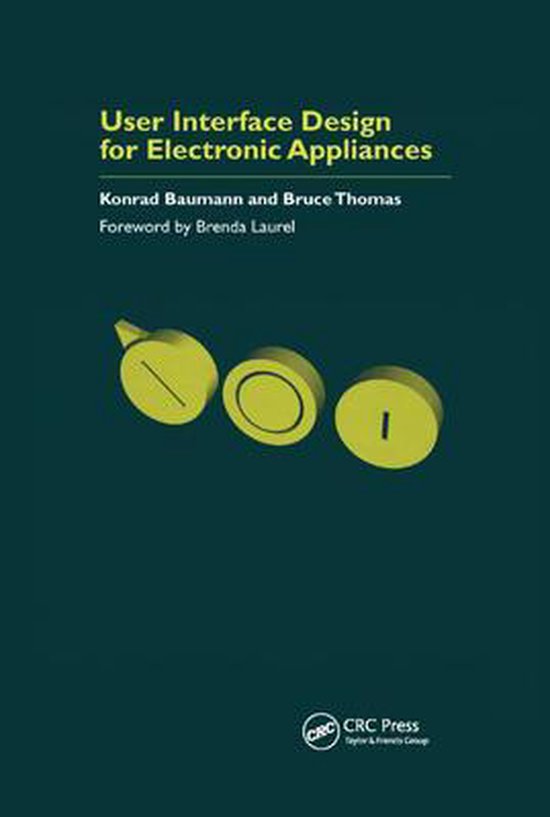 User Interface Design of Electronic Appliances | 9780367397418 | Konrad ...