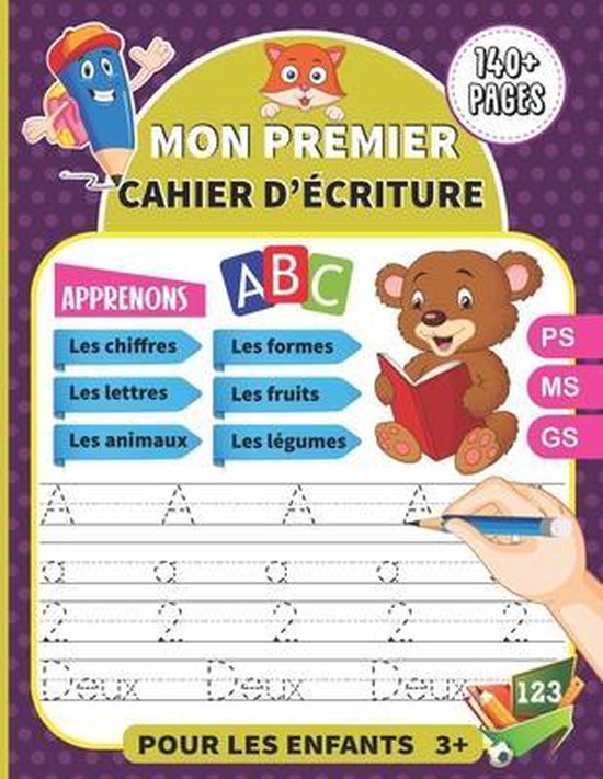 Mon Premier Cahier d'ecriture | 9798720551995 | Dalia Press | Boeken ...