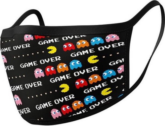 Pac-Man Face Mask Set - Game Over | bol