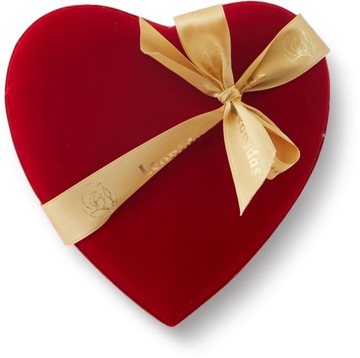Chocolade Cadeau | Leonidas Fluwelen Hart | Gevuld met 25 Leonidas ...