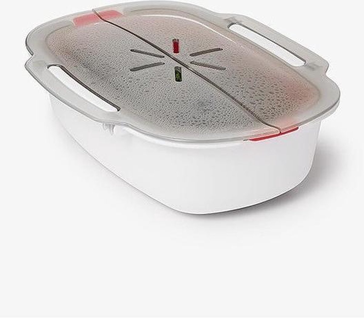 Stoomkoker - Inclusief Waterbak - Voor Magnetron - Gezond eten | bol.com