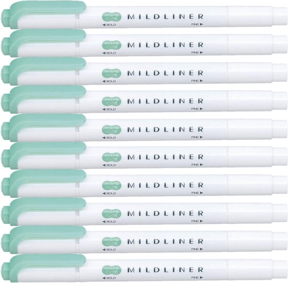 Zebra Mildliner Double-Sided Highlighter - Fine / Bold – Mild Blue ...