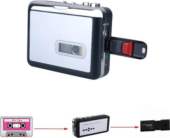 Enregistreur de lecteur de cassette portable, cassette d'enregistreur ...