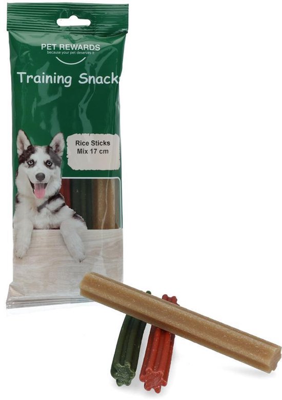 Pet Rewards Rice Sticks Mix – Hondensnoepjes – Kauwsticks – Glutenvrij ...