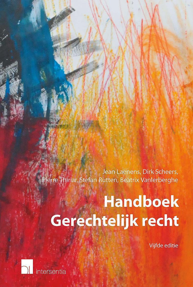 Handboek gerechtelijk recht, Jean Laenens | 9789400010451 | Boeken | bol