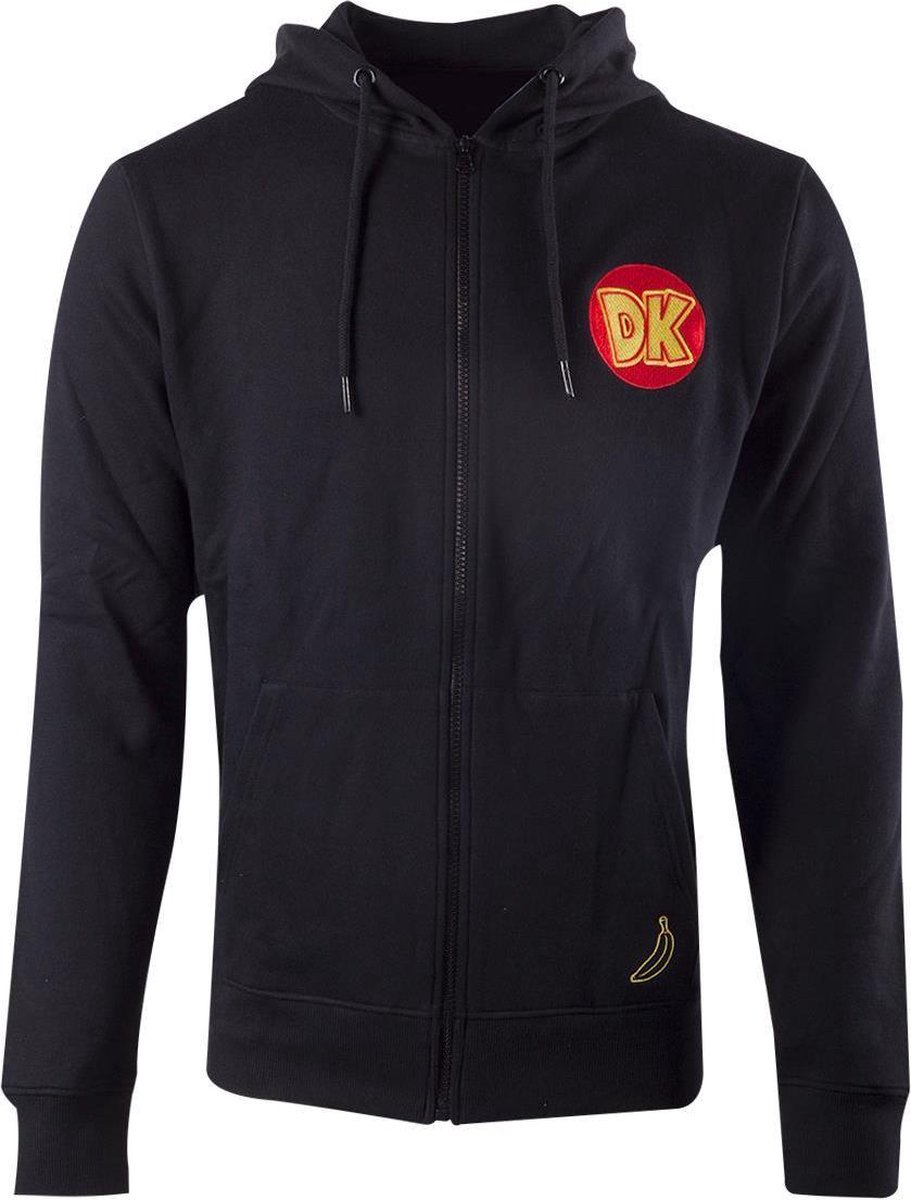 Nintendo Donkey Kong Vest met capuchon -M- Face Zwart | bol.com