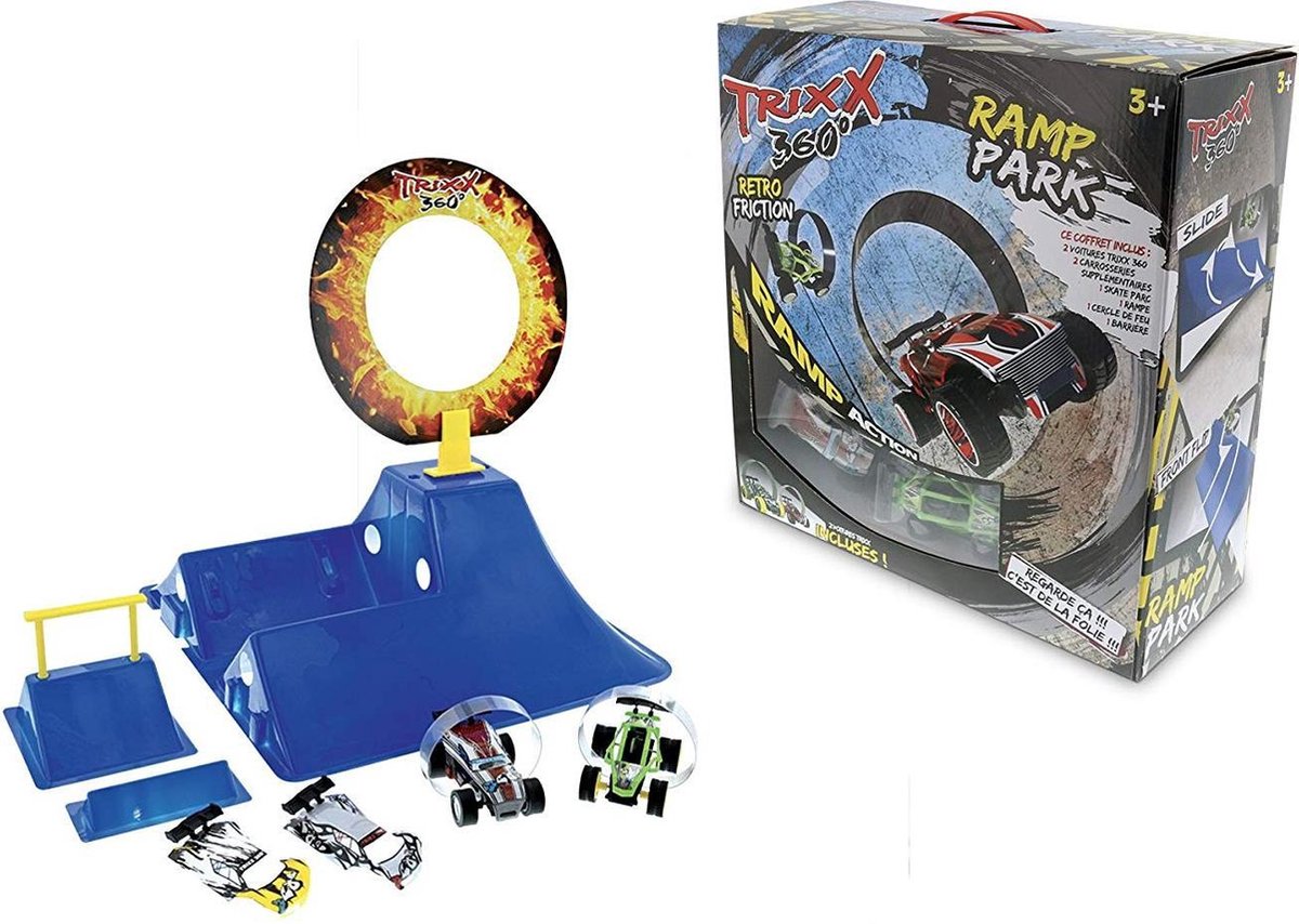 Trixx 360 - Ramp park - 2 raceauto's - Stunt Ramp - Stunt Arena Ramp ...