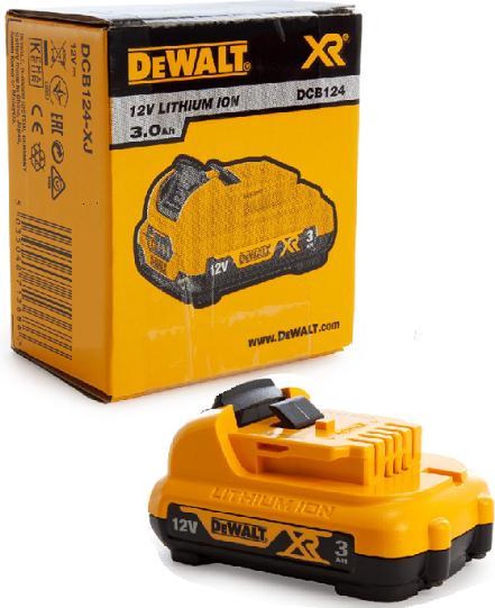 DeWALT DCB124 Accu 12V 3,0Ah XR Li-ion | bol