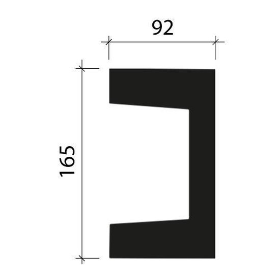 Fries Profhome 433101 Gevel profiel Sierlijst Lijstwerk modern design ...