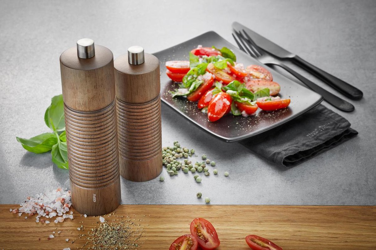 Zout of Peper Molen TEDORO - 14 cm - Bruin - Gefu | bol