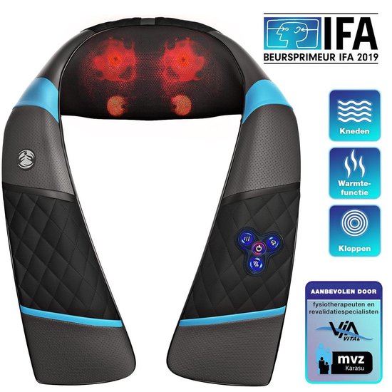 appareil de massage RXM200 - dos et nuque - Shiatsu - 4D - massage du dos - massage du cou | bol.com