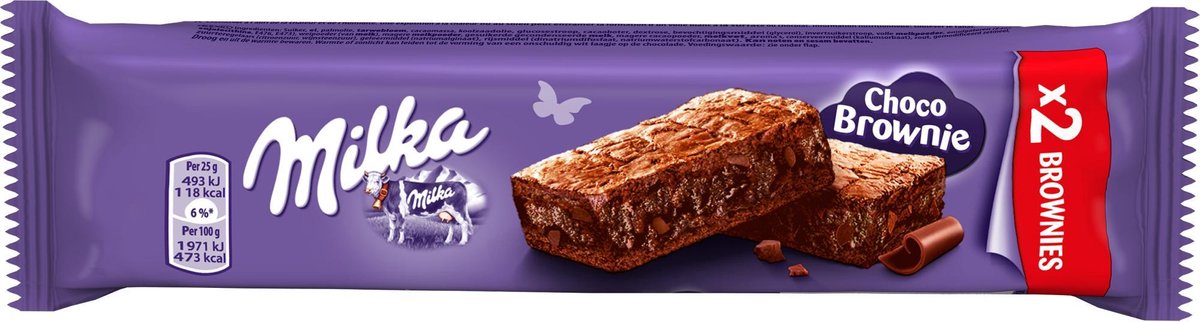 Milka choco brownie chocolade - 24 x 50 gram | bol.com