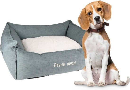 Hondenmand Dream Away - Groen - 90 x 70 x 35 cm | bol.com
