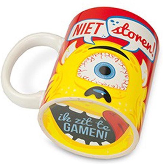 Niet Storen zit te gamen mok | bol