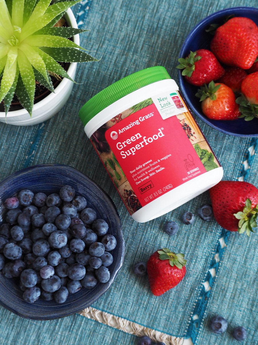 Amazing Grass - Green Superfood - Berry - 240 gram | bol.com