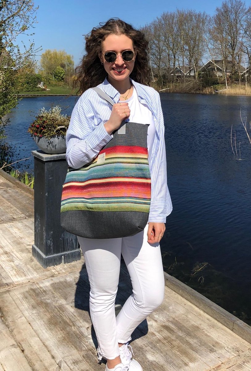 Shopper deluxe Anna grote shopper dames shopper boodschappen shopper ...