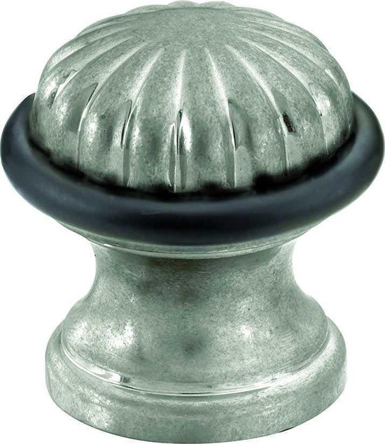 Deurstopper Nouveau antiek nikkel ebben | bol