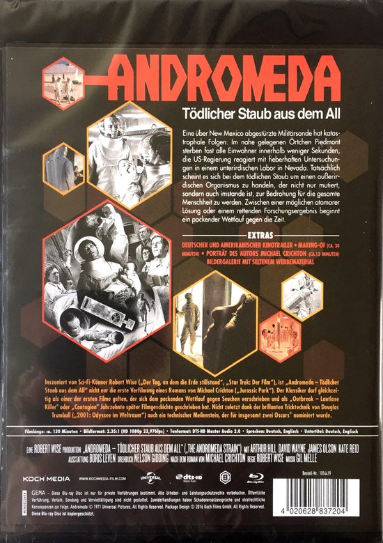 The Andromeda Strain (1970) (Blu-ray) (Blu-ray) | Dvd's | bol