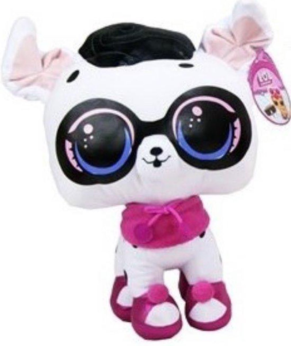 LOL Suprise - Knuffel hond Pluche- Wit | bol.com