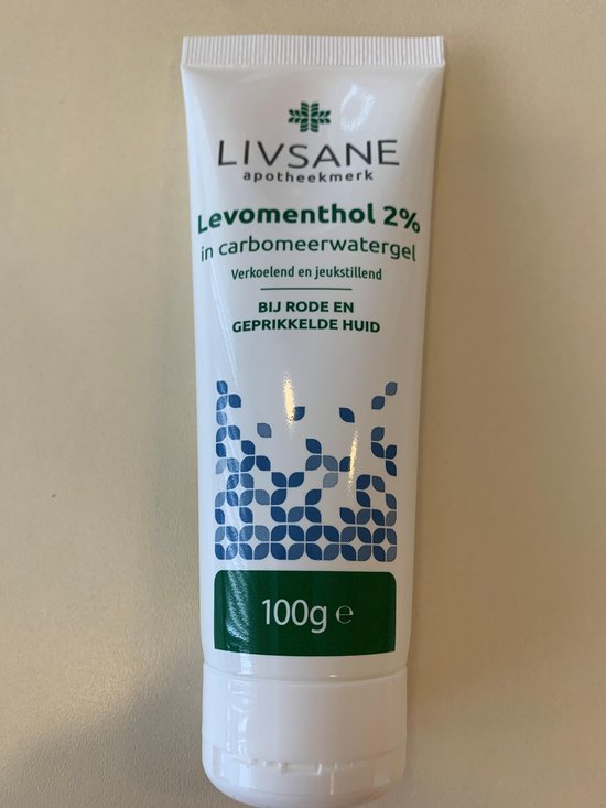 Livsane Levomenthol 2% in carbomeerwatergel 1% in tube | bol