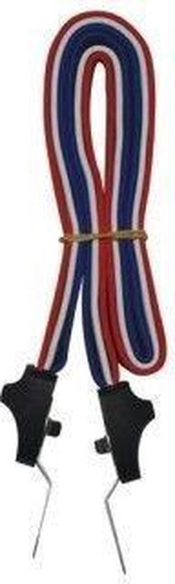 De Poort Snelbinder 65cm rood / wit / blauw (op kaart) | bol