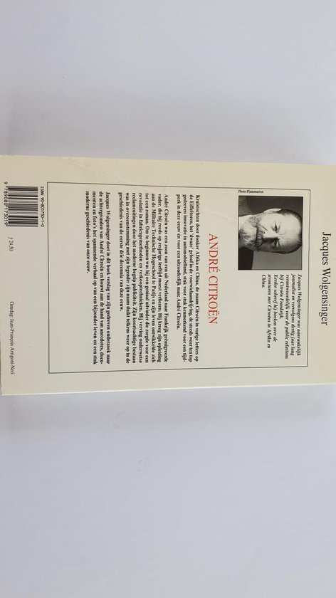 Andre citroen, Wolgensinger | 9789080173019 | Boeken | bol