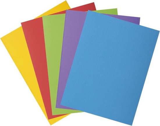 5x ROCK''S 210 -Pak van 50 dossiermappen 210g/m2 met 1 klep - 24x32cm ...