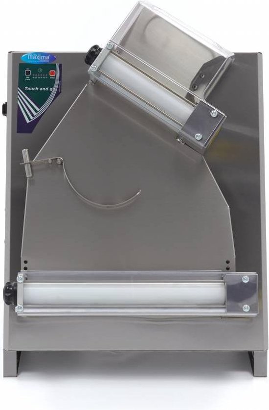 Maxima Deegroller Machine - Automatische pizza deegrol - Ø 40 cm - RVS ...