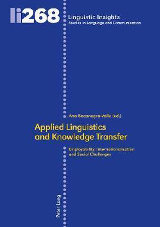 Applied Linguistics and Knowledge Transfer | 9783034337144 | Boeken ...
