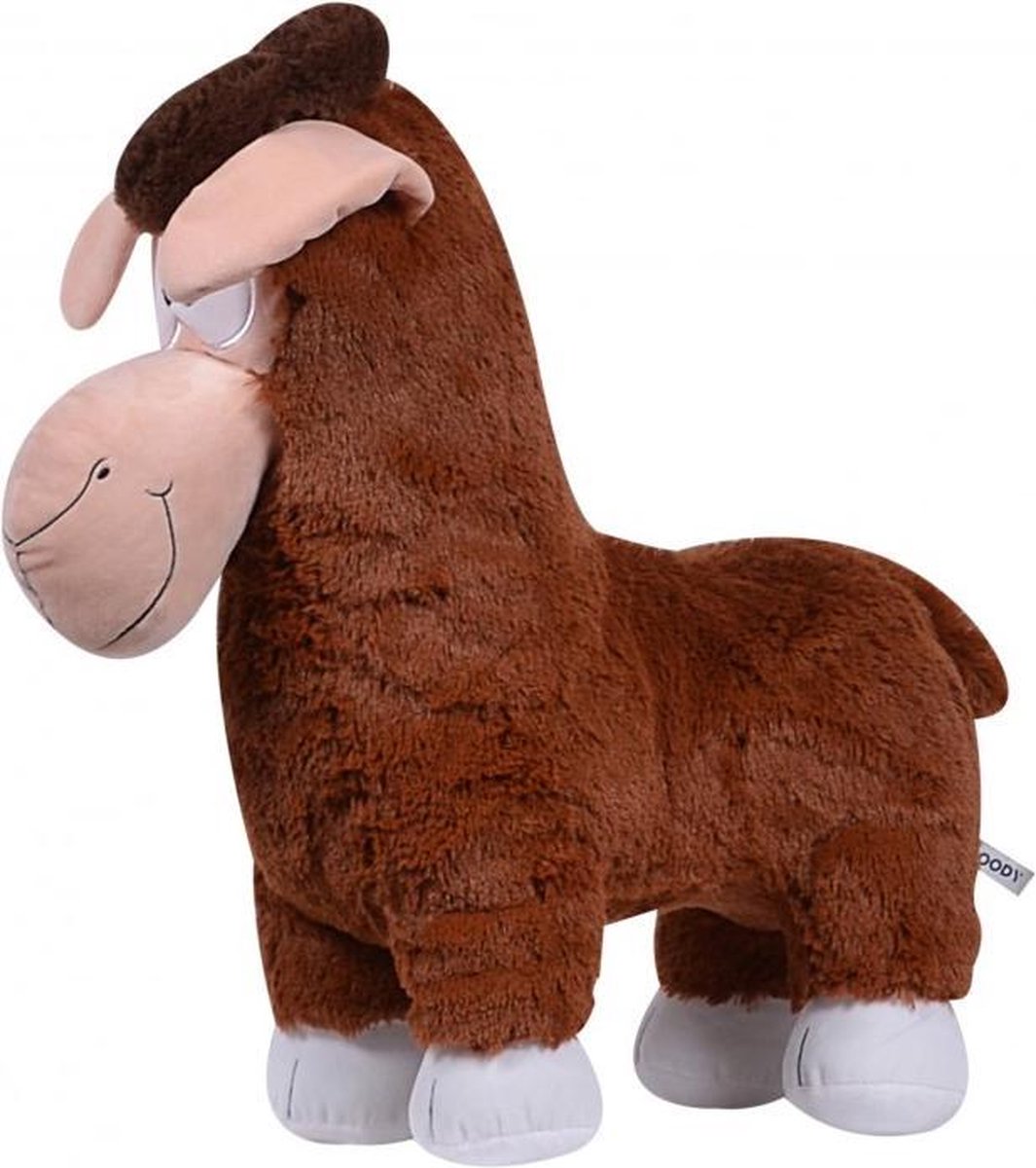 Woody - knuffel groot Alpaca - 100cm | bol.com