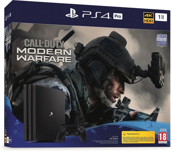 PlayStation 4 Pro 1TB + Call of Duty: Modern Warfare - PS4 | bol
