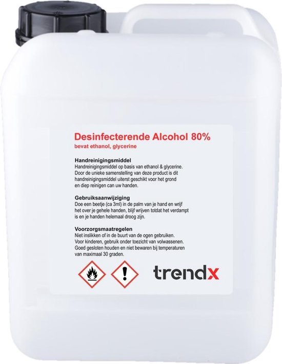 Alcohol 80% - 10 Liter | bol