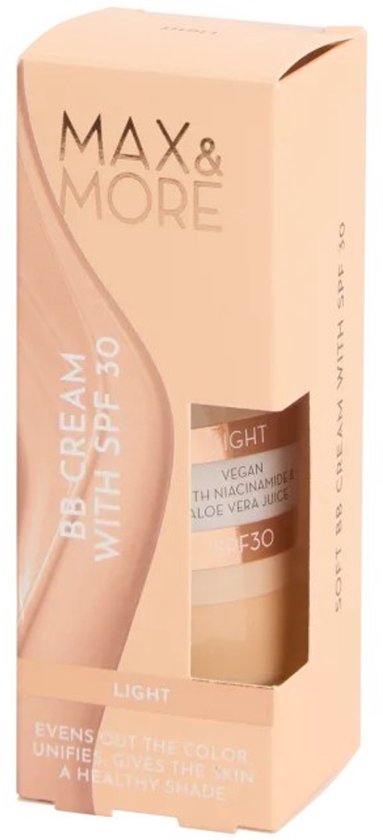 Max & More BB crème SPF30 30 ml | diverse kleuren X2 | bol
