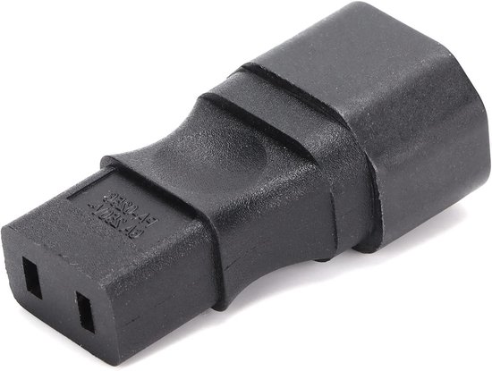 Allecto Plus - AC-Adapter 6A 250V IEC320 C14 Male Naar IEC 320 C9 ...
