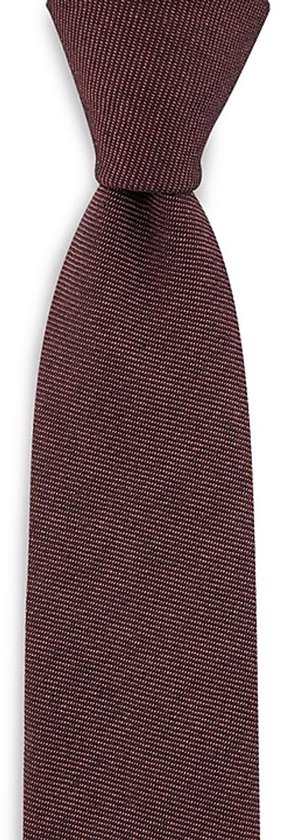 Sir Redman - Stropdassen - WORK stropdas burgundy denim - burgundy | bol