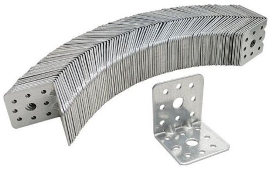 Hoekbeugel - 10 stuks - 40*40*40mm - 1,5mm dik - Zware houten hoekplaat ...