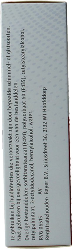 Canesten Skin Crème - Tegen huidschimmel, ringworm en gistinfecties ...