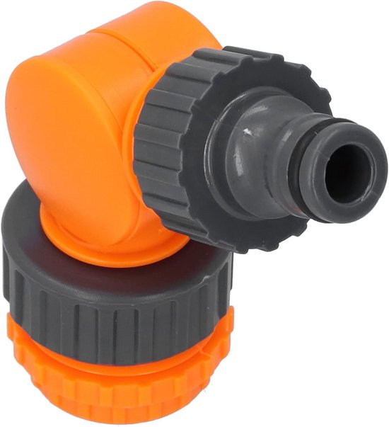 Draaibare elleboog connector van 180 graden voor tuinslangen, met ...